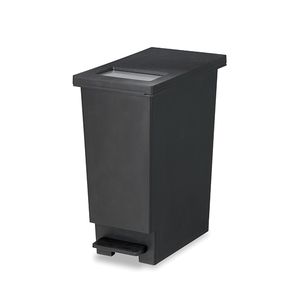 サイズ約 幅23.5×奥行41×高さ50（フタ開時：90.5）（cm）材質プッシュフタ：ステンレスその他：ポリプロピレン容量1台（容量）：約30L備考　【カラー】ブラック　【生産国】日本製　【備考】袋止め付き【ユニードプッシュ＆ペダル　30...