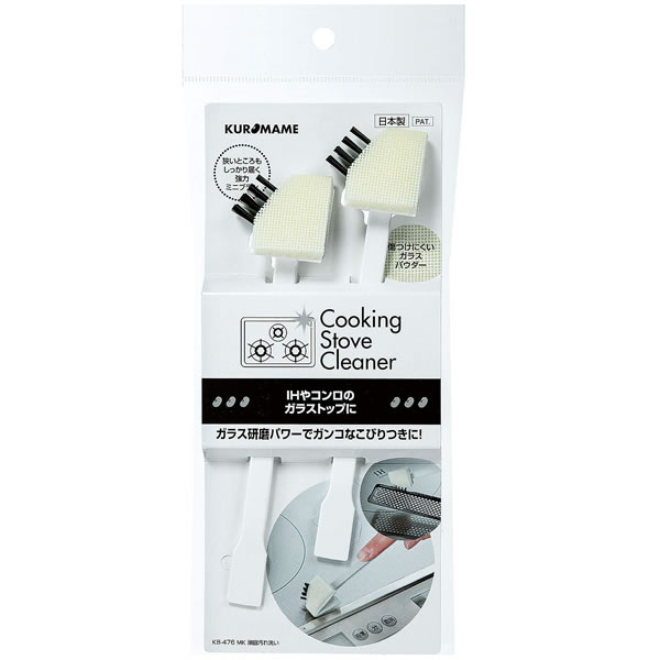 サイズ約幅3×奥行3.5×高さ15cm　重量/約28g　材質スティック：ABS樹脂　スポンジ：ポリウレタンフォーム、ポリエステルネット（ガラスパウダー研磨剤入）　毛：ナイロン　備考　【生産国】日本製　【備考】耐熱温度：80度【モノクロシリー...