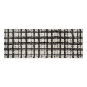 サイズ約 縦45×横120（cm）材質ポリエステル100％備考　【カラー】アイボリー　【生産国】中国製　■■その他■■床暖房対応洗濯可（ドラム式洗濯機使用不可）【marleインテリアマット商品一覧】45x120 ブラウン　45x180 ブラ...