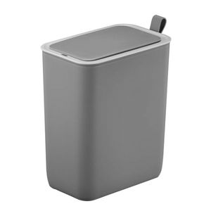 サイズ約 17×28×32.5（cm）　重量：約1500g材質 PP，シリコン容量8L備考　【カラー】グレー　【生産国】中国製　■■その他■■保証書付取扱説明書同梱　※国内1年保証【モランディ　センサーゴミ箱　商品一覧】EK6288-12L...