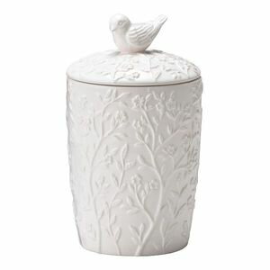 サイズ約 幅11.5×奥行11.5×高さ19.5（cm）材質陶器（白雲）備考　【カラー】ホワイト　【生産国】中国製【トイレポット 商品一覧】Perfume SP-1902ボタニカル グリーン SP-1922-GRボタニカル ホワイト SP-...