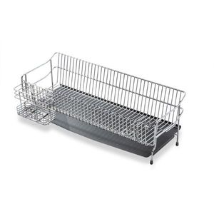 サイズ約 幅21.5×奥行56×高さ18.4（cm）/重量 約 2.3kg材質本体・カトラリースタンド・包丁スタンド：ステンレス鋼（クロム18％、ニッケル8％）、電解研磨仕上げ/トレー：ステンレス鋼（クロム18％、ニッケル8％）、シリコーン...