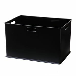 サイズ外寸：約 幅38.9×奥行26.6×高さ23.6（cm）、内寸：約 幅36.6×奥行24.3×高さ22.7（cm）●重量： 約 700g材質ポリプロピレン備考　【カラー】ブラック　【生産国】日本　■■その他■■【耐荷重】10kg ※キ...