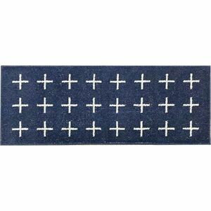 サイズ約 横120×縦45（cm）材質ポリエステル備考　【カラー】ネイビー　【生産国】中国製　■■その他■■※洗濯機使用可（ドラム式不可）、乾燥機使用不可【関連商品】ナチュラルキッチンマット 45x120 イエローナチュラルキッチンマット ...