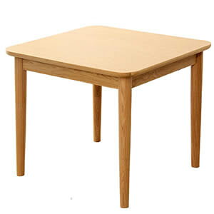 【商品について】ダイニングテーブル単品（幅75cm）　ナチュラルロータイプ　木製アッシュ材｜Risum-リスム-■サイズ：(約)幅 75x奥行き 75x高さ 64cm※商品重量：(約)14.8kg■カラー：ナチュラル　ブラウン■素材：天然木...