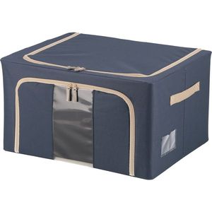 商品サイズ（mm）全体：幅500×奥行400×高さ280、内容量：55L、耐荷重(全体)：12kg商品重量（kg）1梱包サイズ外箱：幅520 × 奥行130 × 高さ425個包装：幅410 × 奥行520 × 高さ20素材材質：■ポリエステ...