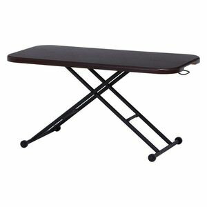 商品サイズ（mm）全体：幅1200〜1250×奥行600×高さ120〜700、耐荷重(天板)：15kg、天板サイズ：1200x600x35mm、折りたたみサイズ：1250x600x120mm商品重量（kg）16.7梱包サイズ外箱：幅1330...