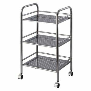 商品サイズ（mm）全体：幅400×奥行320×高さ745、耐荷重(棚板)：5kg、棚板サイズ：365x310x13mm商品重量（kg）3.1梱包サイズ外箱1：幅335 × 奥行720 × 高さ80素材材質：■構造部材：金属(鋼) ■表面加工...