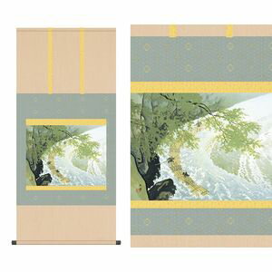 商品名筏／いかだ作家名川合玉堂／かわいぎょくどう作家略歴日本の明治から昭和にかけて活躍した日本画家。日本の自然をこよなく愛し、その姿を情緒豊かに表現。見れば思わず懐かしさがこみあげてくるような風景画、日本人の心を描き続けた。横山大観・竹内栖...