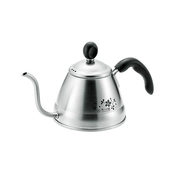 ■商品内容・日本の美の象徴、桜をモチーフにした品の良いデザイン。 ・機能本位のシンプルなデザインで、真の定番を追求しました。 ・細口でドリップの際に湯量が調整しやすい。■商品スペック素材 : (本体・蓋)ステンレス鋼、(ハンドル・ツマミ)フ...