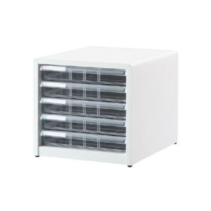 ■サイズ・色違い・関連商品関連商品の検索結果一覧はこちら■商品内容身の回りの小物の収納に。●使いやすいA4縦型スタンダードタイプ。■商品スペック●仕様/A4タテ、浅5段●色/シロ●サイズ/W277×D336×H263mm●引き出し内寸/W2...