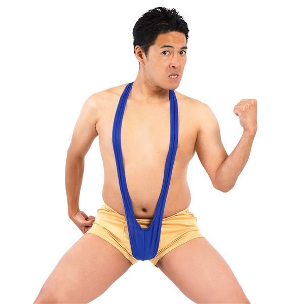 ■サイズ・色違い・関連商品■赤■青[当ページ]■商品内容宴会の達人。。それはどのグループにもきっと一人はいる芸達者な人気者！定番宴会から、度肝を抜くマニアックな宴会まで大活躍。 海外で人気のムタンガ風Vタイツ。インナーパンツ付きだから、心配...