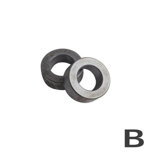 製品仕様 ■商品名 ：乗用モア用フリー刃60mm用カラー ■サイズ ：外径20mm 内径12.5mm 厚み6.6mm ■対応機種： オーレック・共立・アグリップ・フジイ用 ■数量 ：2個 ■製造 ：日本製