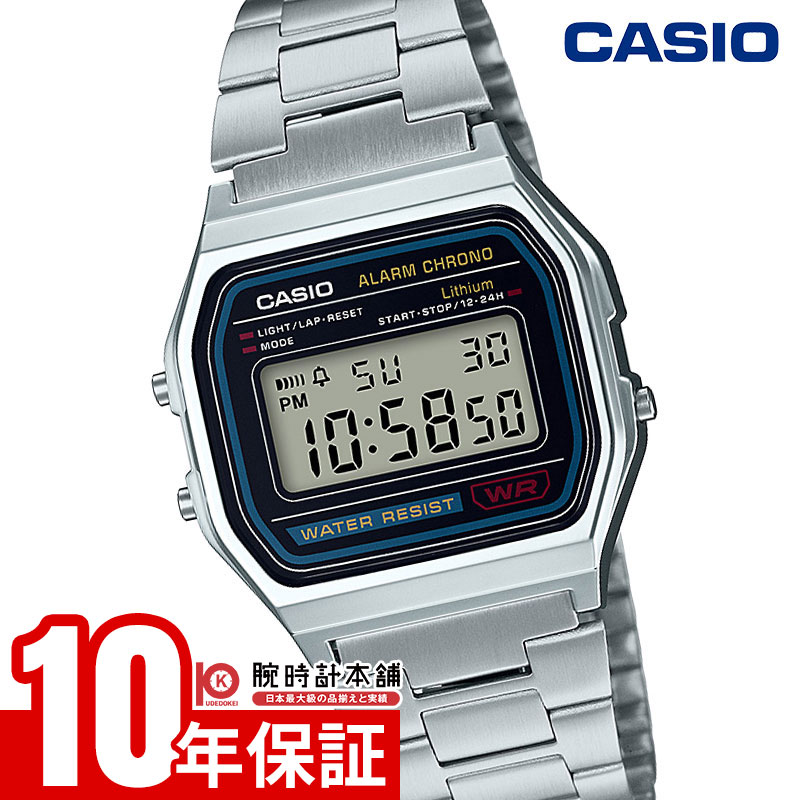 【商品名】カシオ カシオコレクション CASIO Collection A158WA-1JH ユニセックス【型番】A158WA-1JHスタンダード定番モデル。コーデに合わせやすいシンプルなウオッチです。ブランド名カシオメーカー型番A158W...