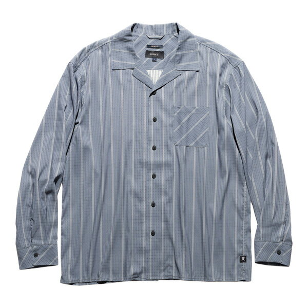 ◆ブランド ROARK REVIVAL ◆コレクション 2026 Spring&Summer ◆モデル RLWJ1201 ["VERTICAL STRIPE" BLESS UP L/S] ◆商品 定番・好評のROARKの半袖シャツ "BLE...