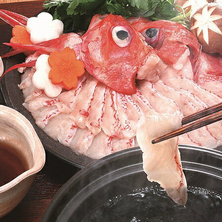 ■北海道知床・斜里沖で獲れた「きんき」を贅沢にしゃぶしゃぶ鍋で 北海道を代表する高級魚「きんき」は、白身ながらも脂がのっており、深いコクと旨みが特徴です。 知床の豊かな海で育ったきんきをしゃぶしゃぶ・寄せ鍋で手軽に楽しめるよう、切身とあらを...