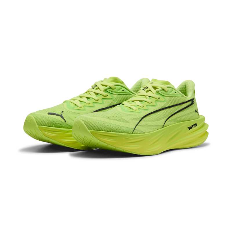 プーマ ディヴィエイト ピュア ニトロ ウィメンズ ランニングシューズ 313905-11 PUMA WOMENS DEVIATE PURE NITRO 26fwpmr レディース 女性用 厚底 ノンプレート クッション ウィメンズ ディヴ...