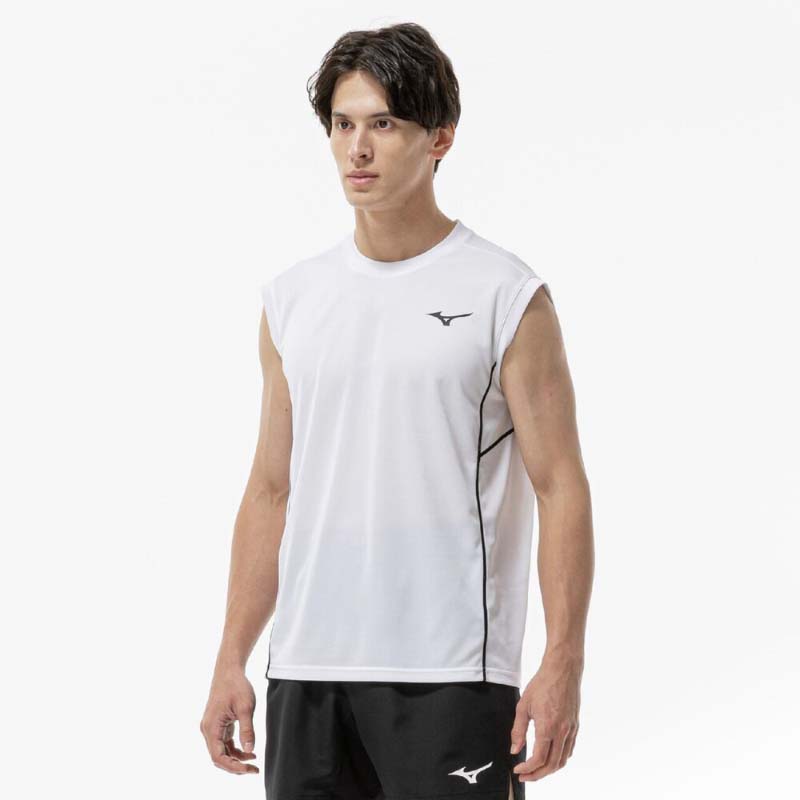 プラクティスシャツ メンズ 品番：U2MADA01 多色展開・シンプルなデザインのノースリーブシャツ 商品説明 MIZUNO QUICKDRY PLUS 吸汗速乾性が優れていることを示し、汗を素早く吸収、拡散、ウエア内を快適な状態に保ちます...