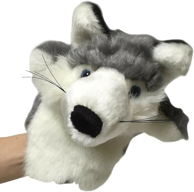 バリエーションコード : 2bfrveuyxt商品コード2bfzrh8o5t商品名かわいい 動物 パペット 人形劇 S374 ハスキーブランドMadrugada(マドルガーダ)カラーハスキー・お子様の絵本の読み手から癒しタイムのパートナーま...