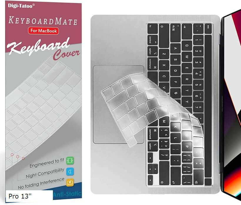 バリエーションコード : 2b6543dggo商品コード2b656d2p4c商品名US英語配列 MacBook キーボードカバー Pro 13インチ 2022 M2チップ / 2020 M1チップ / Pro 16インチ 2019 - 型番...