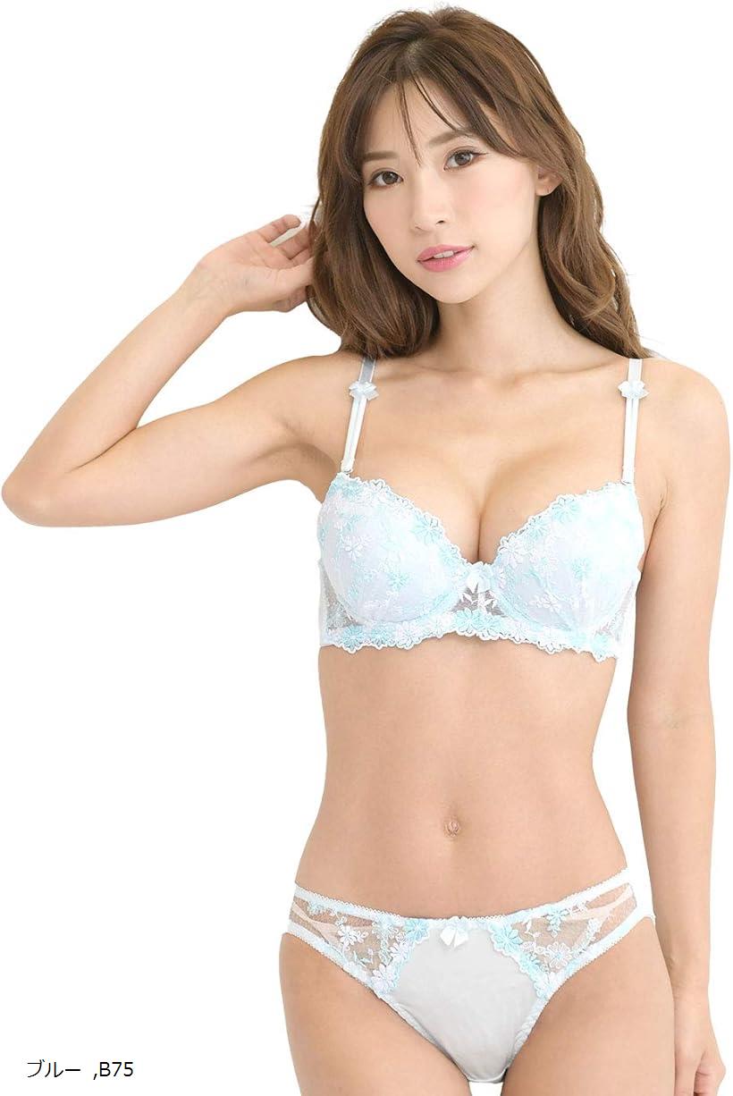 バリエーションコード : 2b944xrj4h商品コード2b63rpdndx商品名レディース ブラジャー ブラ ショーツ 上下 セット 花柄 勝負 下着 女性 かわいいブランドLaulea Akoakoaカラーブルーサイズ等B75「内容」ブ...