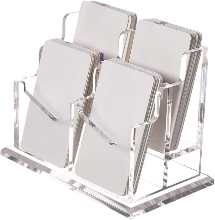 商品コード2b9o4fgijp商品名カード立て 名刺スタンド アクリル 名刺立て カードホルダー 整理 縦型 2段2列ブランドideastore「長持ちするアクリル素材」耐久性に優れたアクリル素材を採用し、傷や衝撃に強く、美しい状態を保ちま...