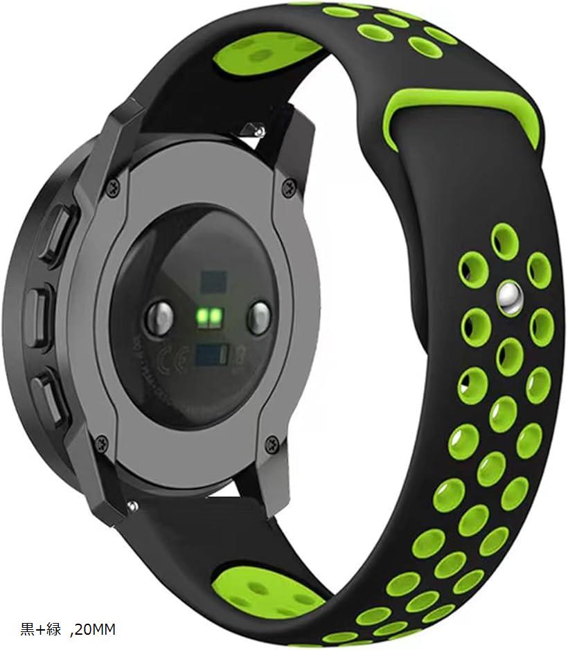バリエーションコード : 2b2jf2919q商品コード2b2jf4cfrk商品名腕時計バンド 多孔通気 シリコンベルト 防水ソフト 快適工具なしで簡単交換 腕時計ベルト 20MM 黒+緑ブランドFDDCSカラー黒+緑サイズ等20MMスチー...