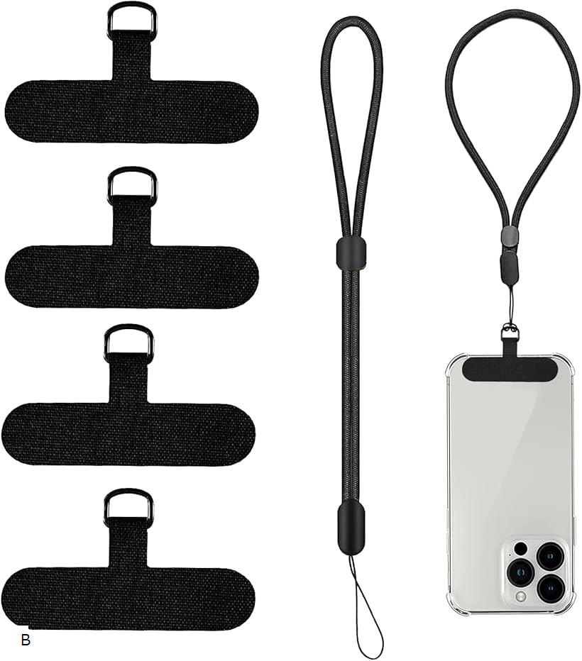 バリエーションコード : 2b23j6cgnl商品コード2b29npfwq4商品名スマホストラップ ストラップホルダー 5点入り 強化版タグパッチ・金属D字リング 全機種対応 リストストラップ 1本+タグパッチ4枚ブランドTurkallaカ...