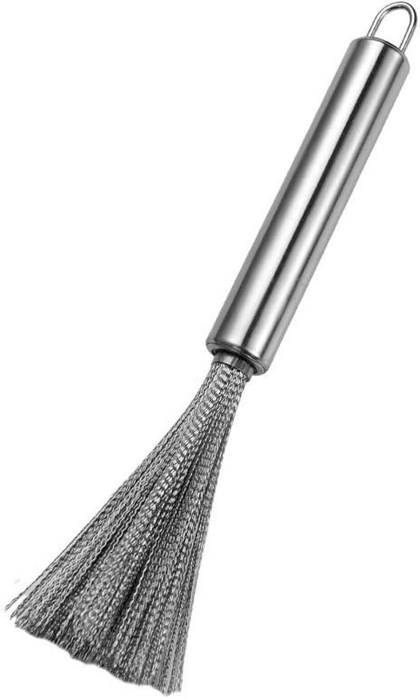 商品コード2b9nw3t92c商品名ささら ササラ 焦げ取り用 フライパンやスキレットに ステンレス フック付き ロングタイプブランドAnMISTカラーナチュラルサイズ等24cm「 プロ仕様の中華鍋お手入れツール 」 この「ささら ササラ ...