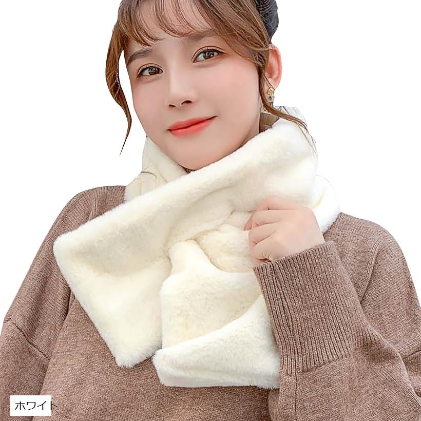 バリエーションコード : 2b2owkf0wx商品コード2b2owrpx16商品名もこもこ ティペット フェイク ファー レディース マフラー ふわふわ 差込み ボリューム 無地 ボア 防寒 軽量 ホワイトブランドRONGUIカラーホワイト...