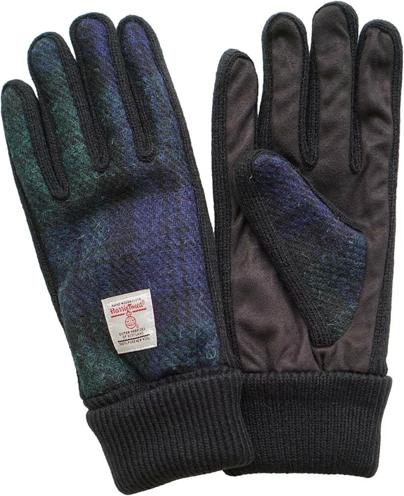 バリエーションコード : 2b6v6ovks8商品コード2b6v6w2jpl商品名ハリスツイード Harris Tweed メンズ 手袋 ニットマチ付で着脱楽々 あったか 裏ボア ニットカウス フェイクスエード マチニット タッチパネル非対...