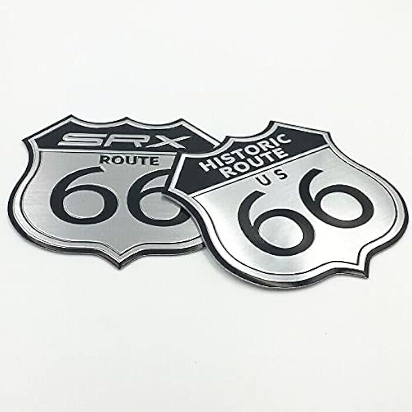 商品コード2b44o0l2dl商品名エンブレム ルート66 ステッカー 車 バイク アルミ製 レトロ デカール Route66 グッズ 2個セットブランドfogmanカラーブラック世界的に有名なアメリカンドライブのシンボルである国道66号線...