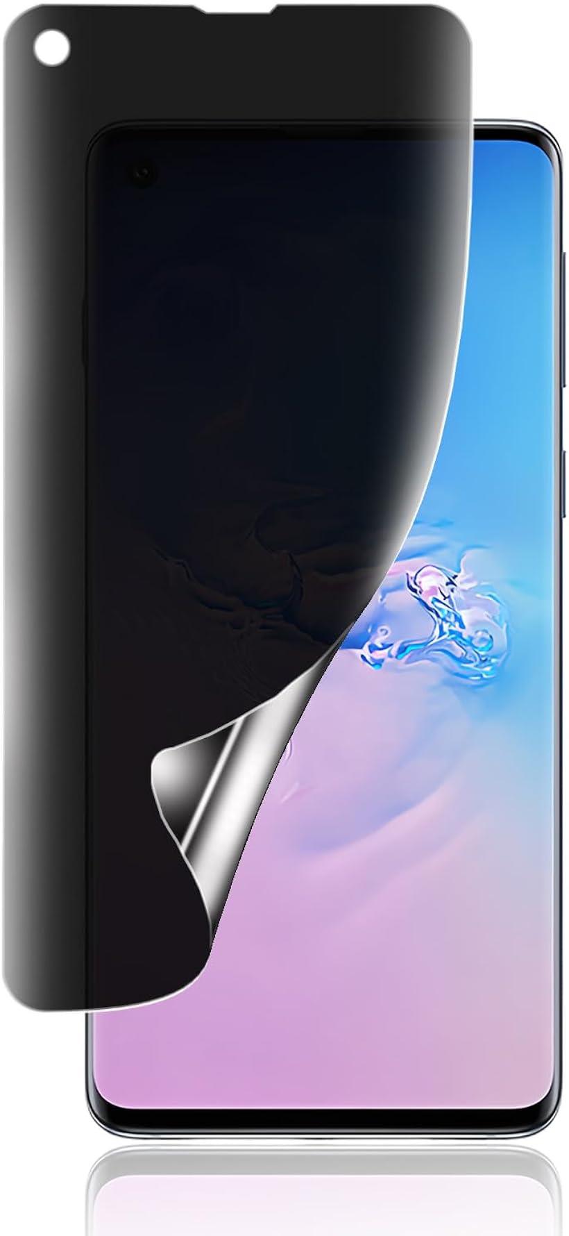 商品コード2b9kf1sduf商品名ガイド枠付き・簡単な貼り付け方Galaxy S10 用 覗き見防止フィルム 柔らかいTPU素材 指紋認証対応 剥がしにくい 気泡ゼロ 傷修復 ギャラクシーS10 用 保護フィルム 全面 保護 3D曲面 の...