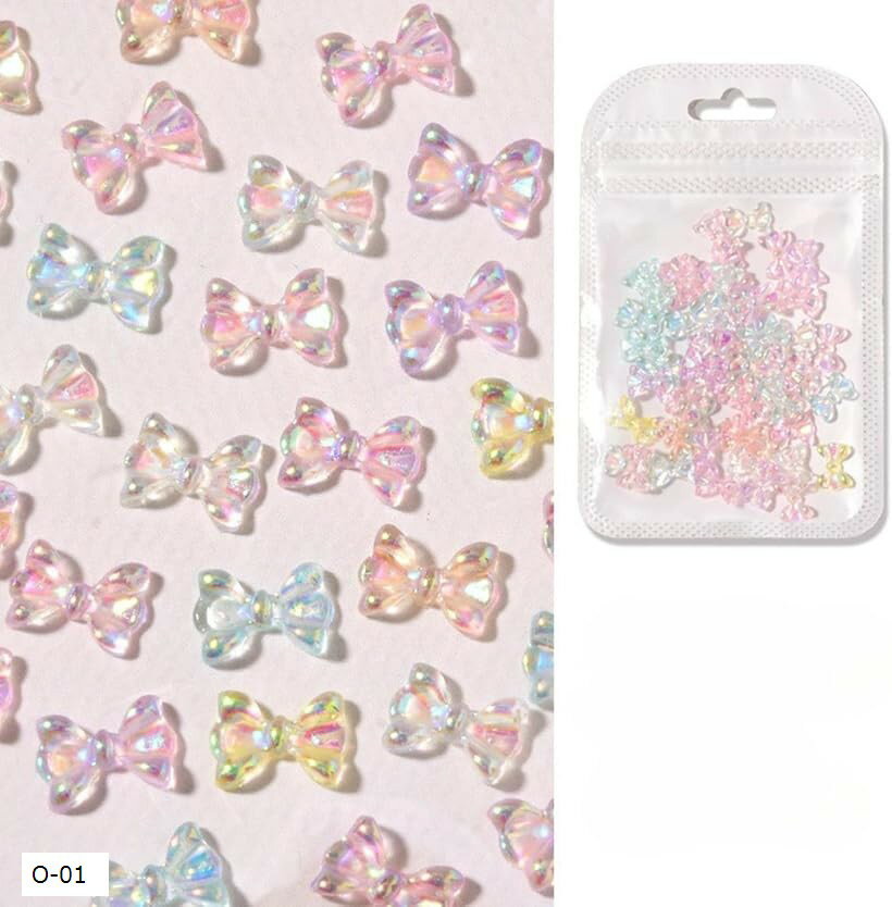 バリエーションコード : 2bufory1n2商品コード2butoigko8商品名ネイルパーツ リボン オーロラ 3D 立体 ネイルアート レジンパーツ レジン ネイルデコパーツ ジェルネイルブランドK-BomカラーO-01「華やかなデザイ...