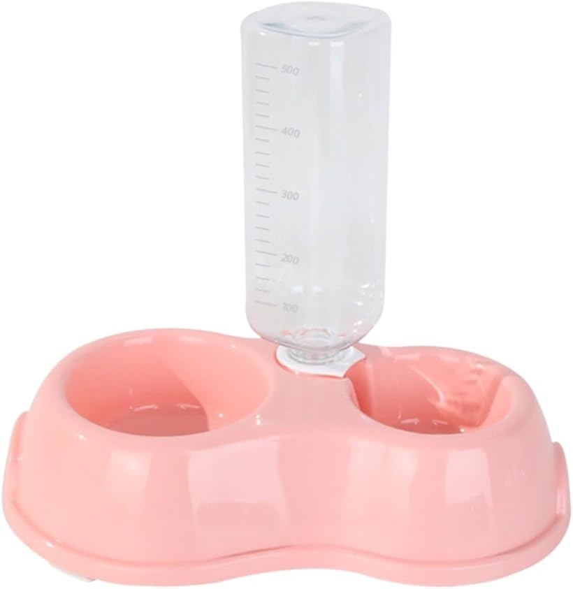 商品コード2brrxqdo6p商品名給水器 ペットボトル 猫 犬 置き型 水飲み器 餌入れ フードボウル 水やり 自動 ペット用ブランドI'm so happyカラーピンク「忙しいあなたに代わって、ペットを見守ります」仕事や外出で家を空ける...