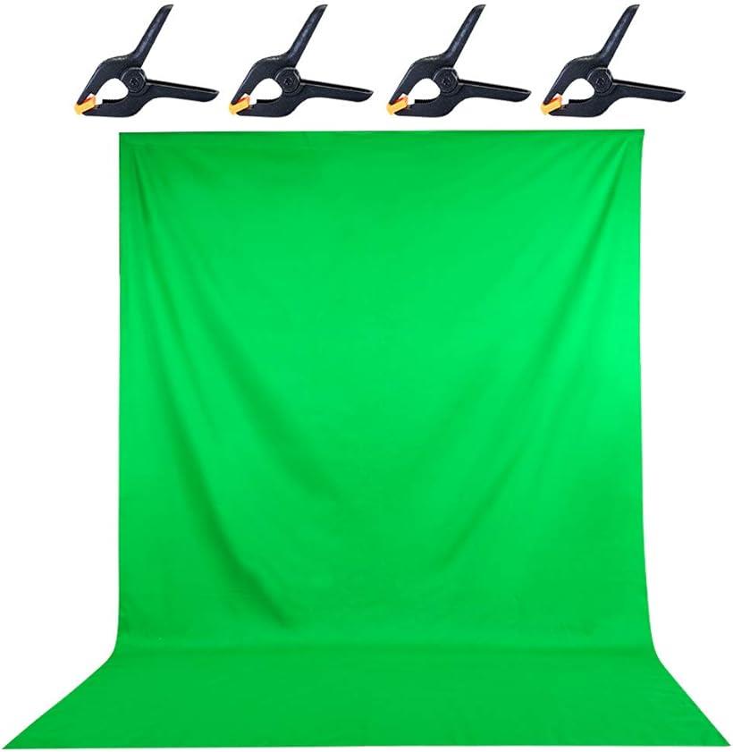 商品コード2b66w36ygo商品名グリーンバック zoom 背景 グリーン 布 背景布 クロマキー 1.8mx2.8m スクリーン クリップ4点 撮影 背景ブランドpanda storeカラー緑色・継ぎ目のない一枚布で 写真撮影 や 動画...