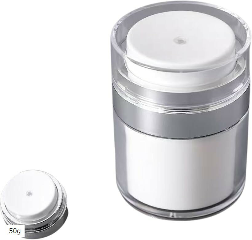 バリエーションコード : 2bu6o8hdts商品コード2bu6of53cv商品名エアレスポンプジャー 詰め替え 小分けボトル 旅行用 ポータブル 化粧品容器ブランドNASSIAサイズ等50g「持ち運びに便利」30g/50gのエアレスポンプ...