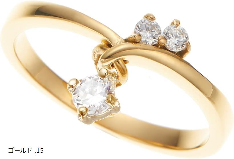 バリエーションコード : 2b9jxkhv4u商品コード2b9jxd3cot商品名Piena ピエナ サージカルステンレス316L キュービックジルコニア V字 ピンキーリング 揺れる リング レディース ゴールド / 15号ブランドアクセ...