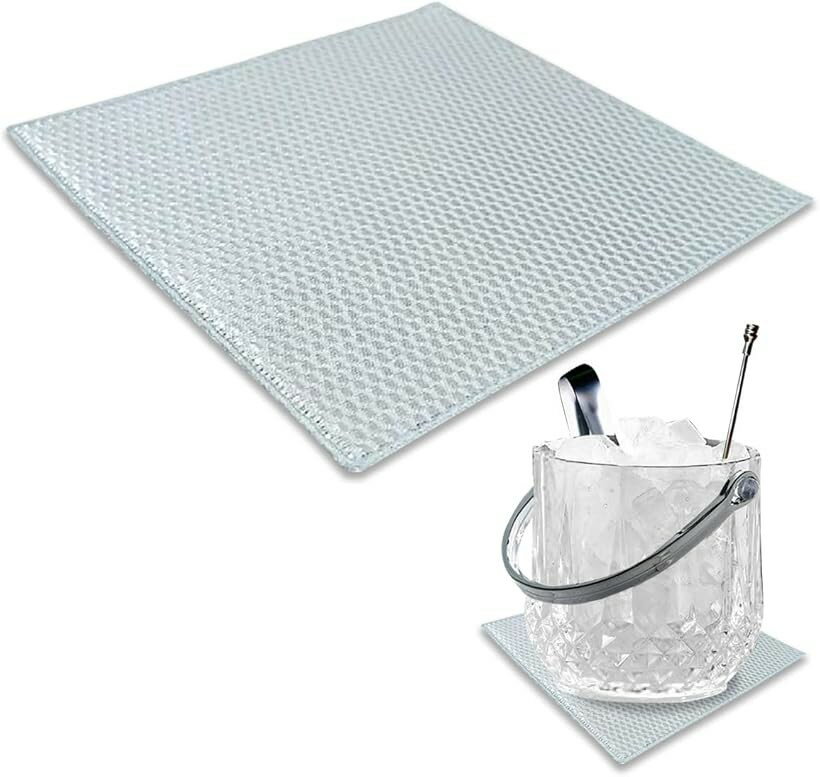 商品コード2b2x53td4c商品名アイスペールマット 吸収マット 布 スナック クラブ キャバクラブランドMMmallカラーシルバーサイズ等アイスペールマット「スナック，ラウンジ，キャバクラ，で使える高級感のあるアイスペールマット」見た目...