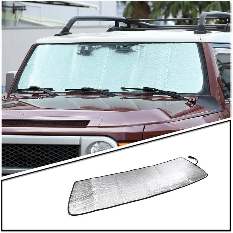 商品コード2b280r59cp商品名トヨタ FJクルーザー 2007-2021に対応 サンシェード フロントガラス用 車用サンシェード 折り畳み式ブランドDIYUCAR・「対応車種」トヨタ FJ クルーザー 2007-2021（購入前にモデ...
