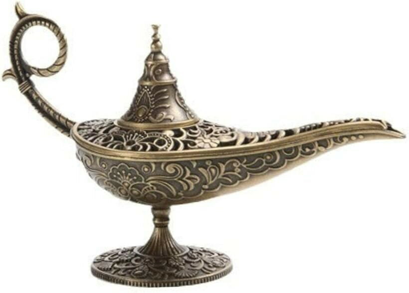 商品コード2bud8unx1j商品名ミニチュア 魔法のランプ 雑貨 お香の土台 香炉 アラビアンナイト アンティーク インテリア雑貨 小道具ブランドSEVEN EBISUカラーゴールドサイズ等小型「アラジンの魔法のランプ」物語に登場する魔法...