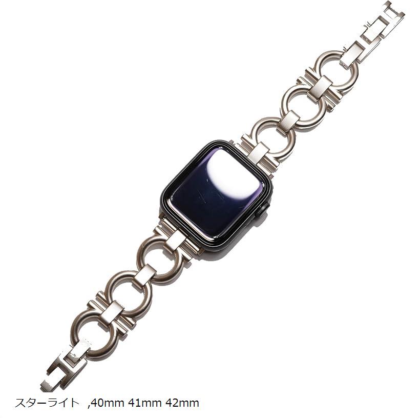 バリエーションコード : 2b9d86ifpl商品コード2b9d88son3商品名互換品 互換品/代替品 チェーンバンド おしゃれ 時計 バンド メタル/シルバー 工具不要/メンズ レディース ギフト プレゼント applewatch アッ...