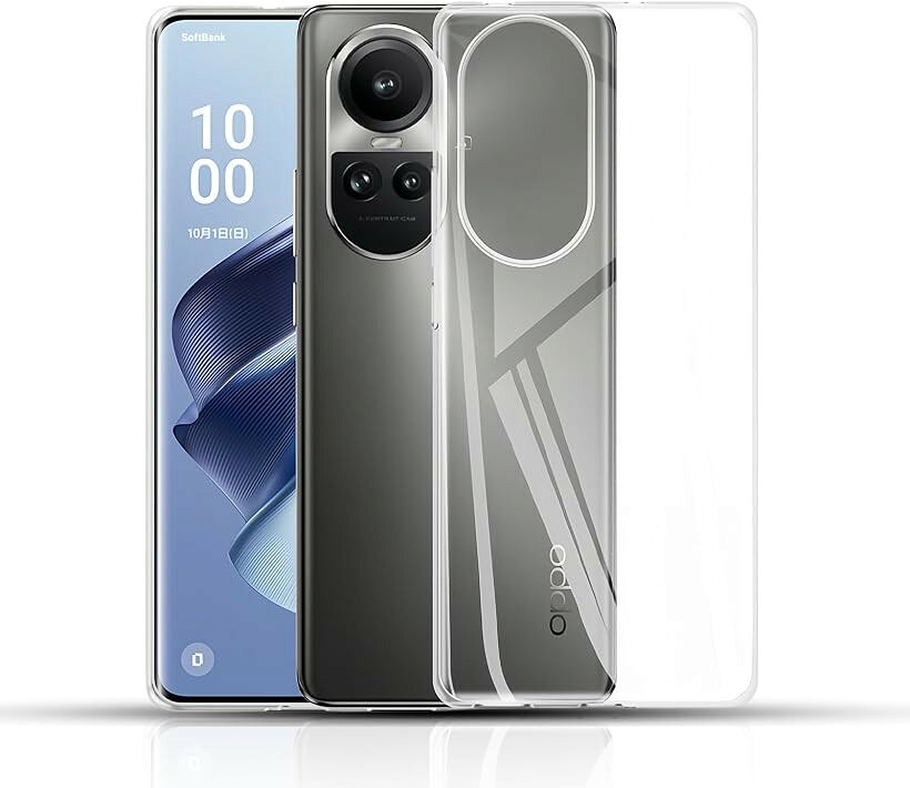 バリエーションコード : 2bu92251k2商品コード2bjos983nr商品名FOR OPPO Reno 10 Pro 5G 耐衝撃 ケース Reno 10 Pro 5G カバー ストラップホール クリア 指紋防止 軽量 薄型 衝撃吸収...