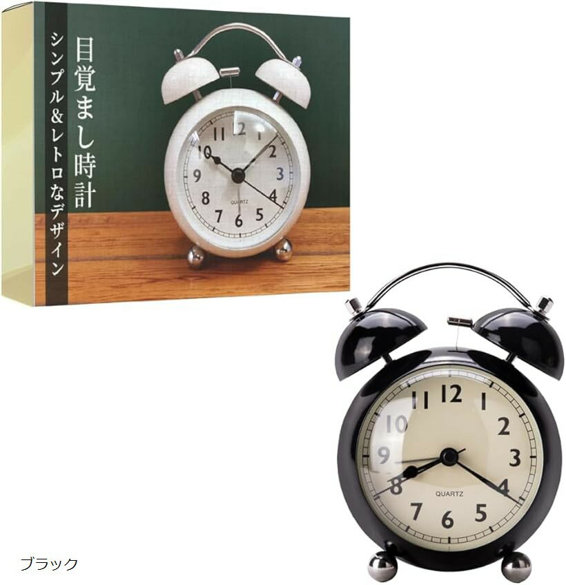 バリエーションコード : 2bufn0kcck商品コード2b99pj91lr商品名目覚まし時計 アンティーク調 置き時計 クラシック アナログ 静音 ムーブメント インテリア ブラックブランドideamallカラーブラックサイズ等直径9cm...