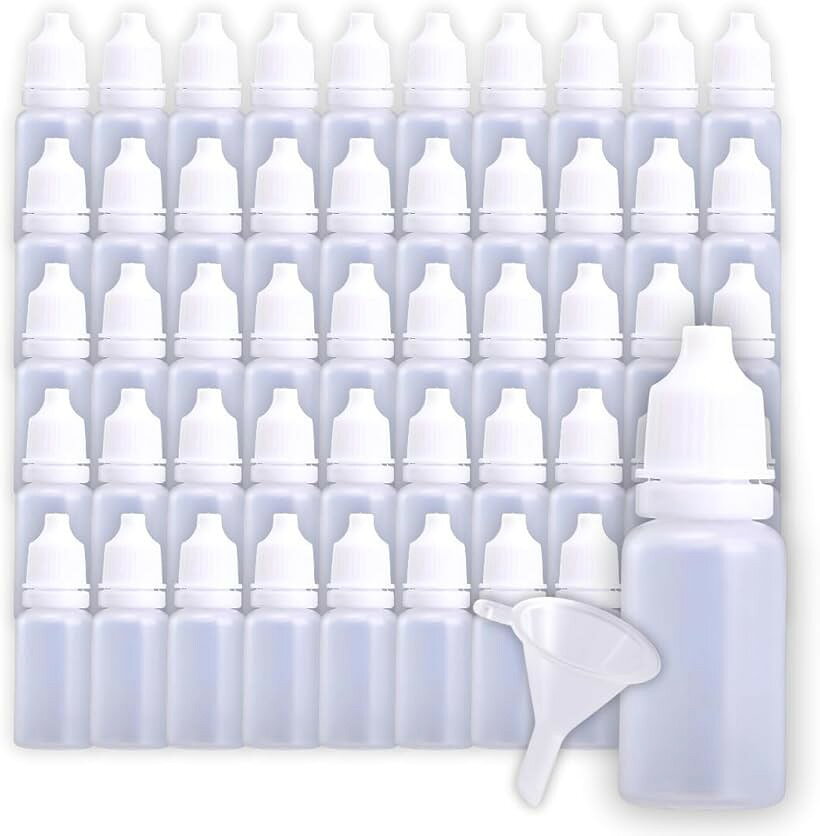 商品コード2b9dsxyuoh商品名ドロッパーボトル 詰め替え 液体 小分け容器 ミニ プラスチック スポイト 漏斗付き 50本セットブランドI'm so happy「液量管理が簡単に」点眼型の抽出口で1滴ずつ液量をコントロールできるドロッ...