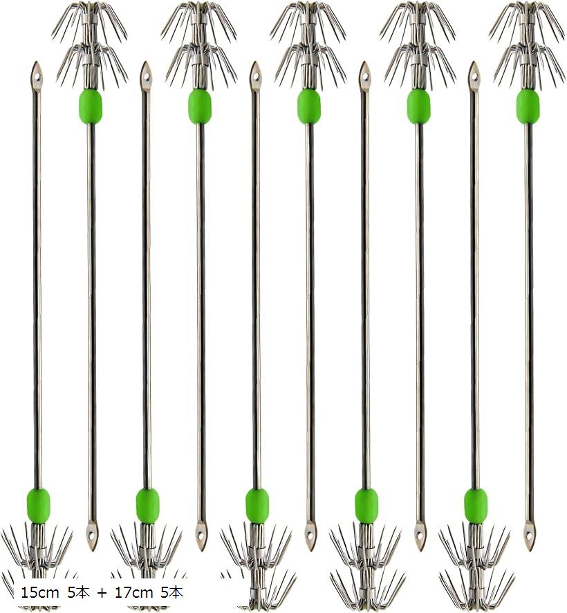 バリエーションコード : 2bjon8jgk8商品コード2b9g39frvh商品名イカフック イカ ヤエン 釣り 仕掛け 冷凍アジ 餌 エサ エギ 夜光玉 ステンレス 返し アオリ 初心者 簡単ブランドMorishoサイズ等15cm(5本)...