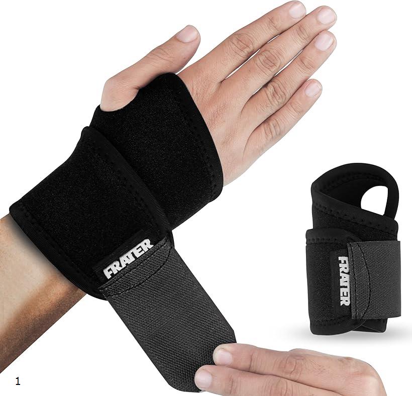 バリエーションコード : 2b9v6f9w09商品コード2b9v8lvf32商品名Frater 手首 サポーター リストサポーター 固定 筋トレ スポーツ トレーニング 日常生活用 通気性素材 男女兼用ブランドFrater Internat...