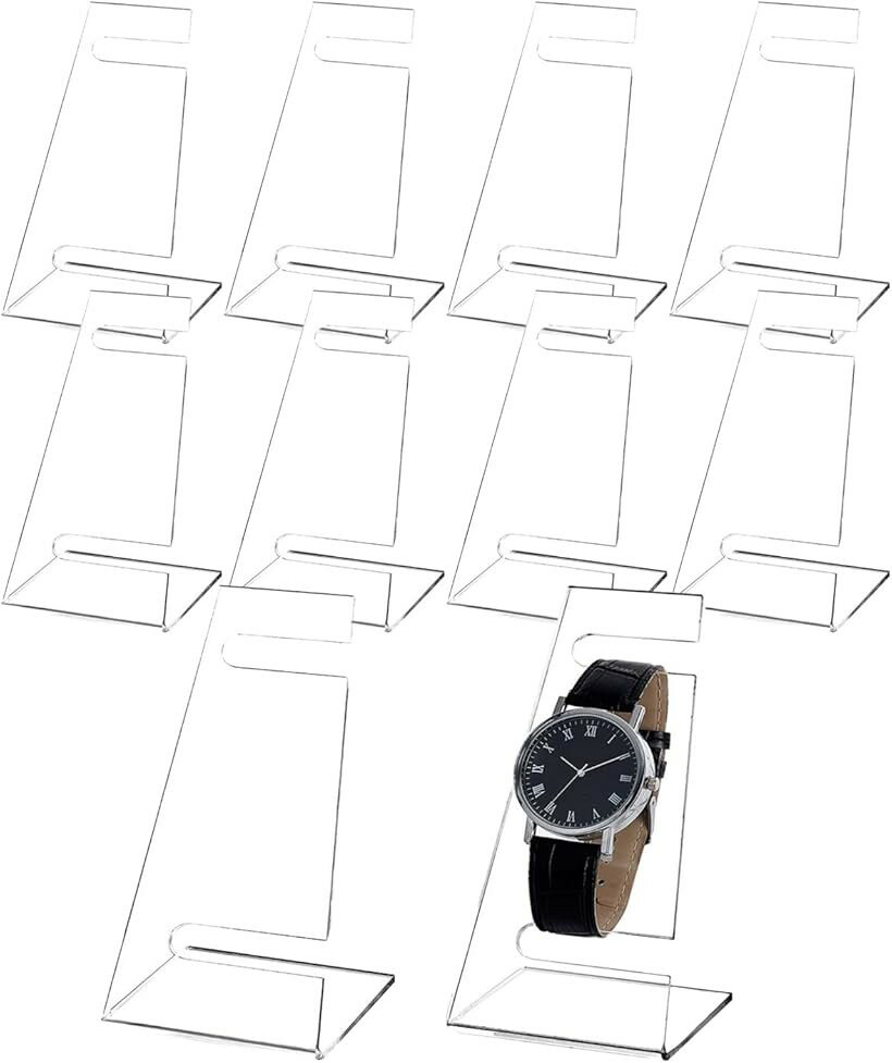 バリエーションコード : 2br9rlt1d3商品コード2br9rppq85商品名ウォッチスタンド 腕時計置き 10個セット アクリル 1本用 ディスプレイ 展示用 店舗用ブランドS.fields.incカラークリアサイズ等Lサイズ店舗での...