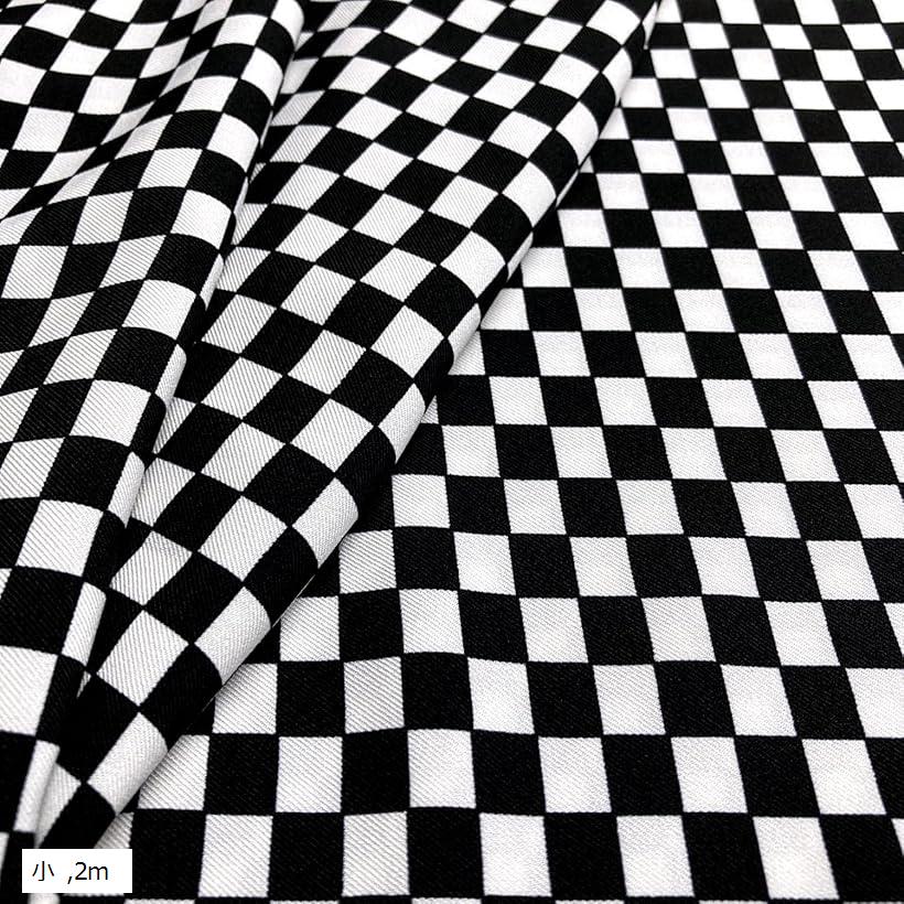 バリエーションコード : 2b90yd1ccl商品コード2b90yoo9it商品名市松模様 シフォン 生地 幅145cm 和柄 白 黒 モノクロ 格子 手芸 布 チェック柄ブランドmoonfarmカラー白x黒サイズ等2m， 小手触りが滑らか...