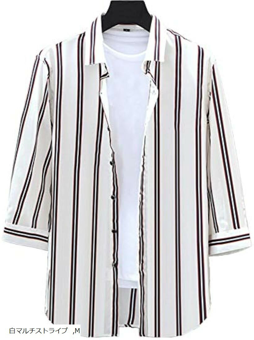 バリエーションコード : 2b8q2vu9t0商品コード2b8q21c859商品名ラッキーチャーム M 白マルチストライプ メンズ 長袖 縦縞シャツ ホワイト ロング 白 柄 ゴルフ 細身 ジュニア カラフル キャンプ ネイティブ オシャレ...